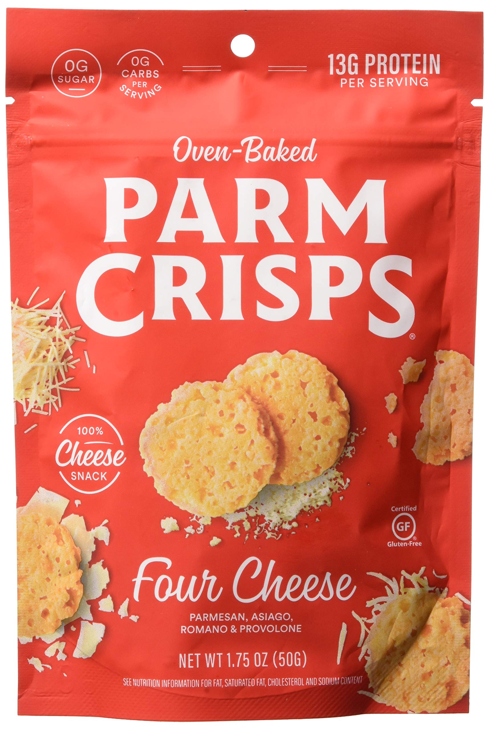 PARMCRISPS Four Cheese Crisps, 1.75 OZ PACK OF 2 for sale | North Las ...