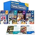 Amazon.com: Brain Busters Card Game for Kids, Family Trivia Game Bundle ...