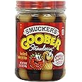 Smucker's Goober Peanut Butter & Strawberry Jelly Stripes - 18 oz Glass ...