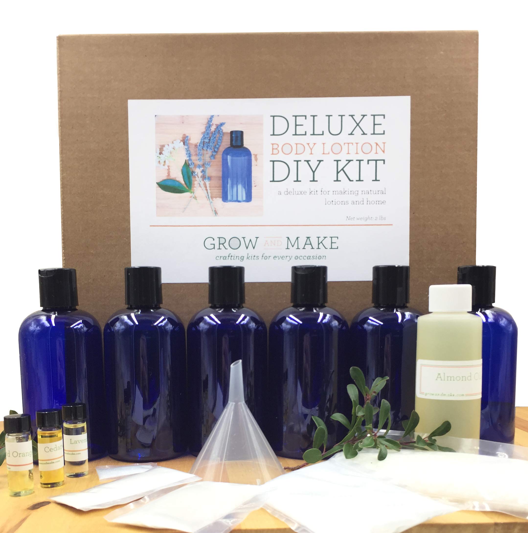 Amazon.com : Lip Balm Making Kit with exotic flavors (with tins) makes ...