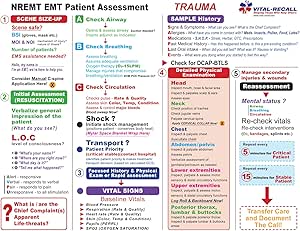 Amazon.com: EMT Assessment Trauma and Medical Training Sheets - - 50 ...