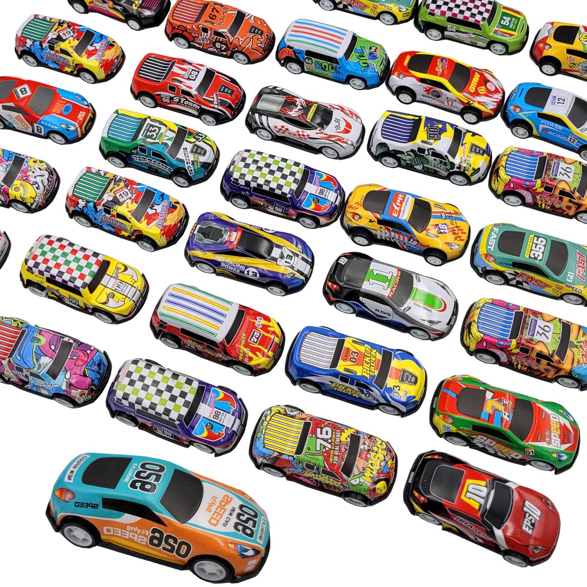 Mua 36 Pack 2.7Inch Pull Back Racing Cars Die cast Race Car Vehicles ...