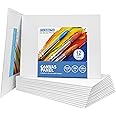 Amazon.com: FIXSMITH Painting Canvas Panels - 12x16 Inch Canvas Board ...