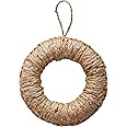 Amazon.com: Creative Co-Op Round Woven Jute Trivet with Loop, Natural ...
