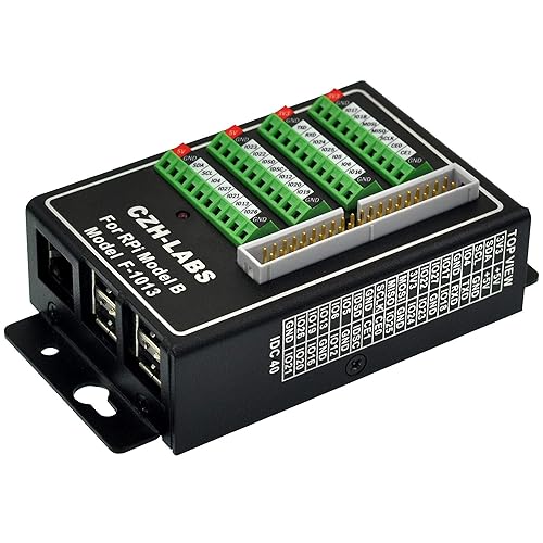 CZH-LABS RPi Screw Terminal Block Breakout Module with Aluminum ...