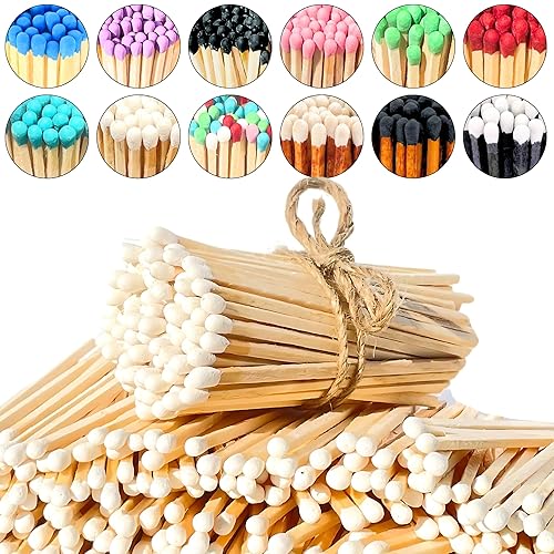 4" Long Color Matches (100 Count) | Colorful Loose 4 Inch Wooden Safety ...