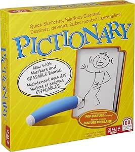Pictionary Game – English Edition : Mattel: Amazon.ca: Everything Else