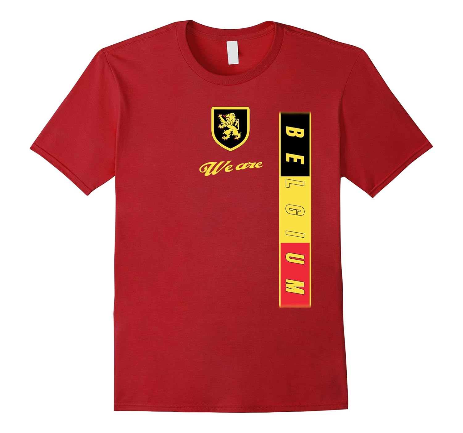 BELGIUM T-Shirt Belgian National Team Jersey Belgique Flag-Art – Artvinatee