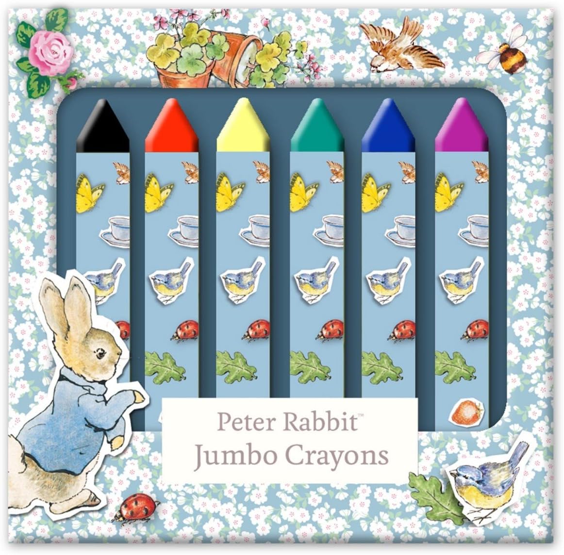 Peter Rabbit 8 Jumbo Crayons – BigaMart