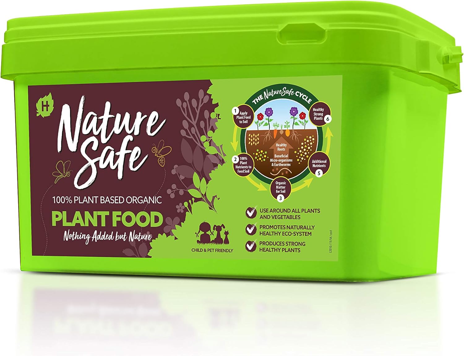 Nature Safe Plant Feed 10kg, Brown: Amazon.co.uk: Garden & Outdoors