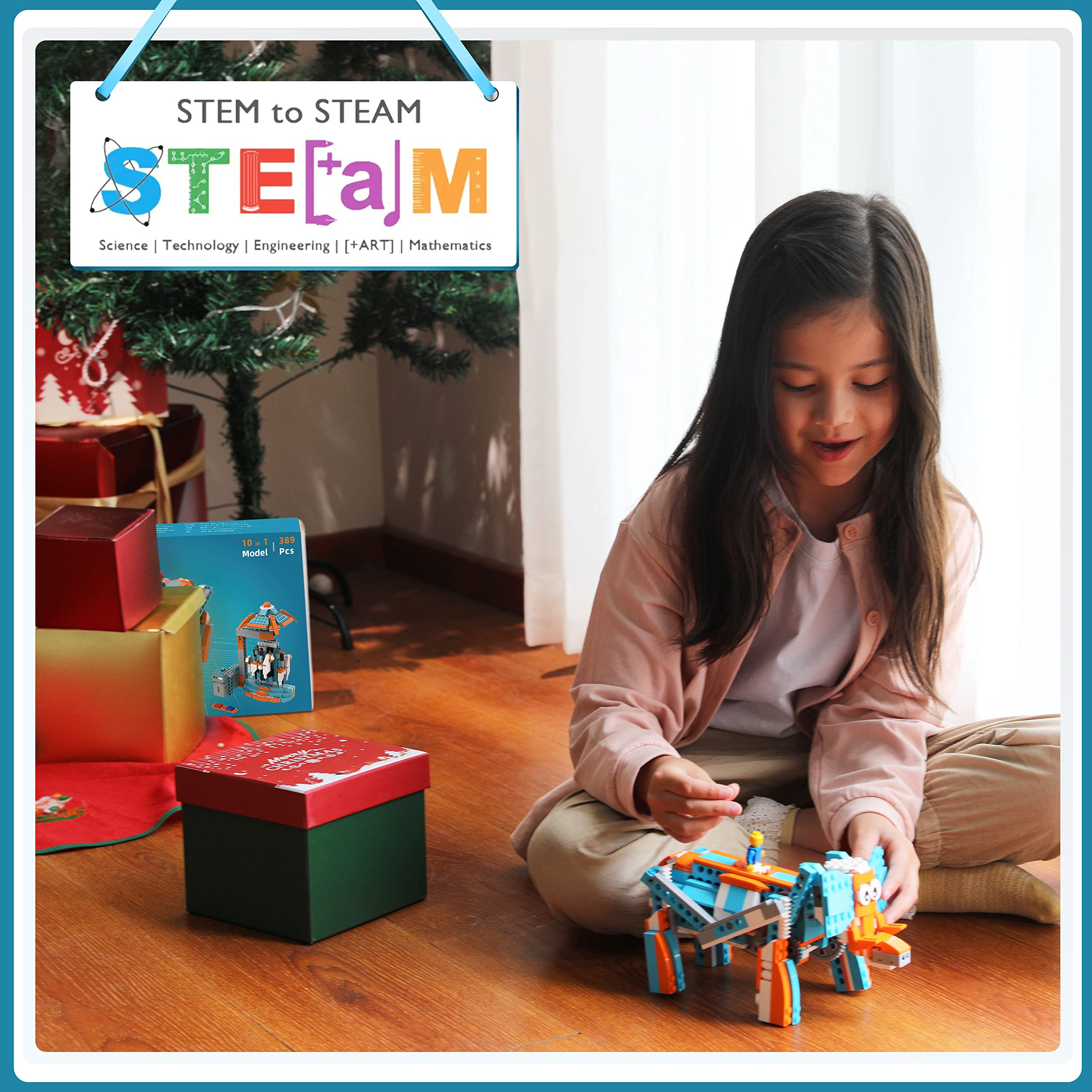 Mua Robot Building Toys for Kids, 10 in 1 Programmable Remote Control ...