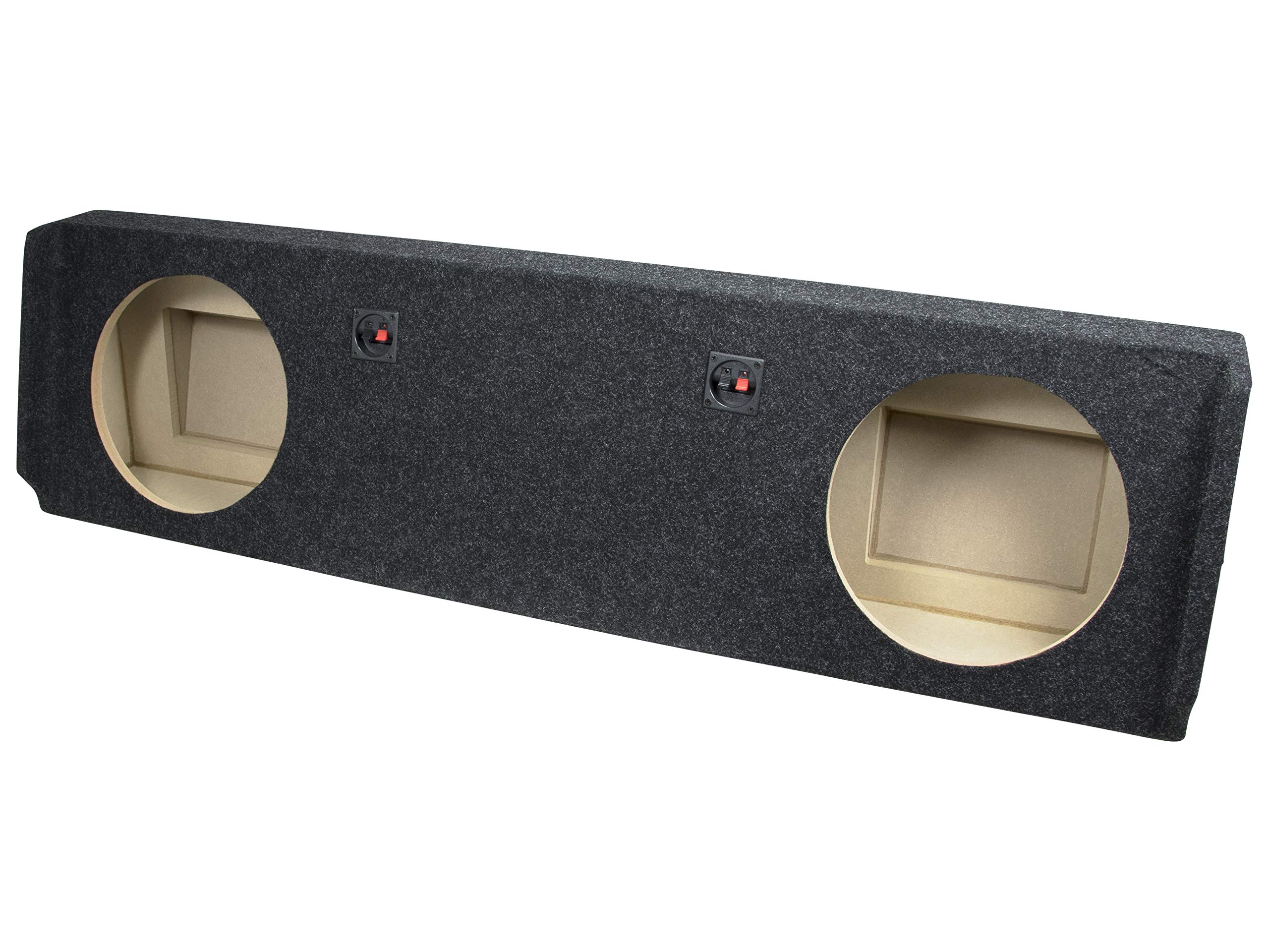 Bbox A184-12CP Dual 12" Sealed Carpeted Subwoofer Enclosure - Fits 2014 ...
