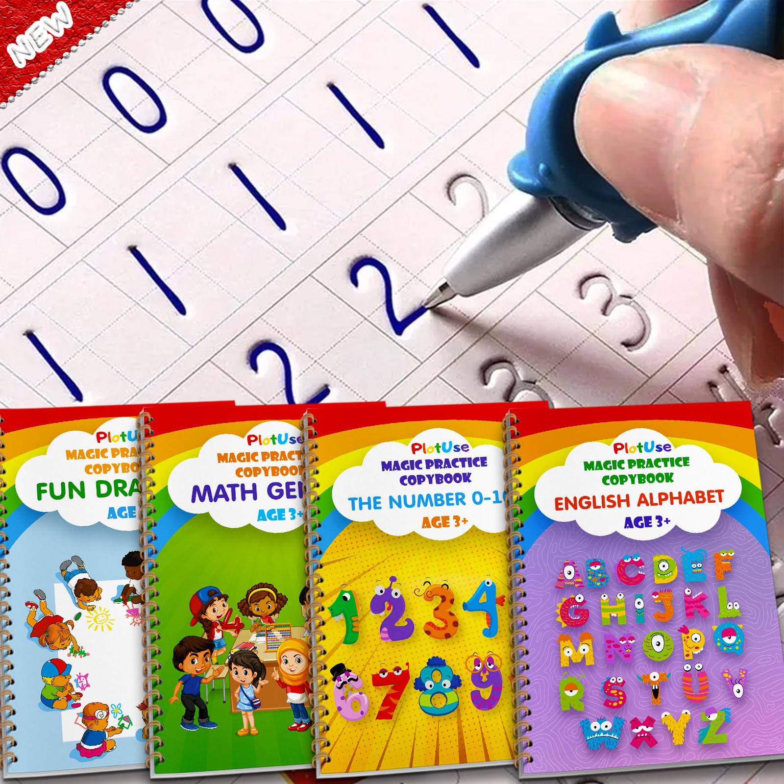 Mua Magic Practice Copybooks for Kids Reusable Groove Handwriting ...