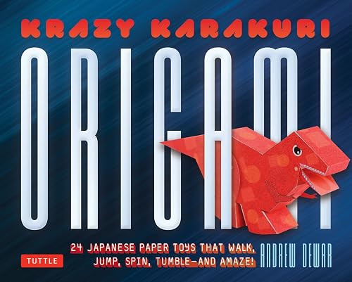 Krazy Karakuri Origami Kit: Japanese Paper Toys that Walk, Jump, Spin ...