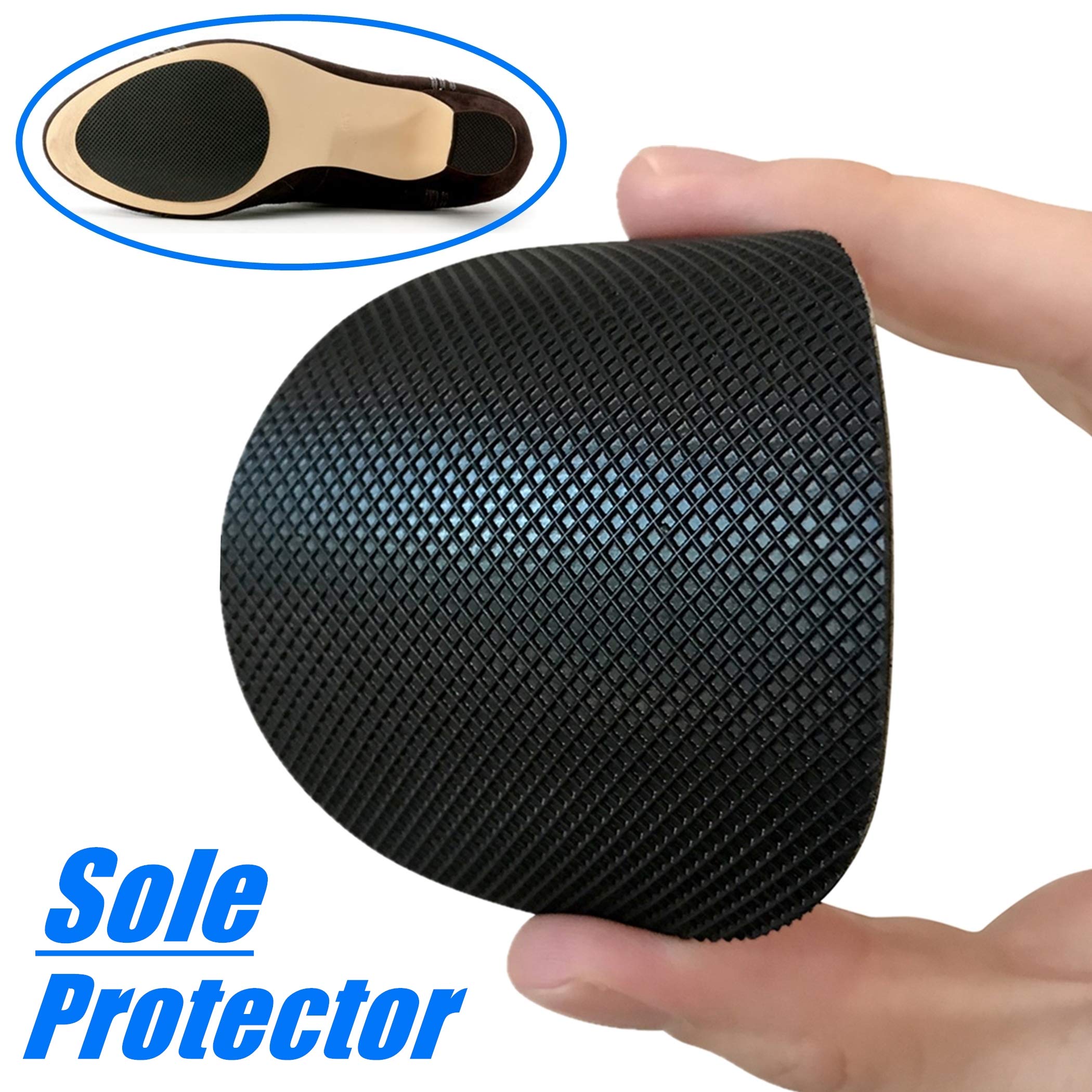 Sole Protectors Adhesive Anti-Slip Stick Non Skid Shoe Bottom Pads ...