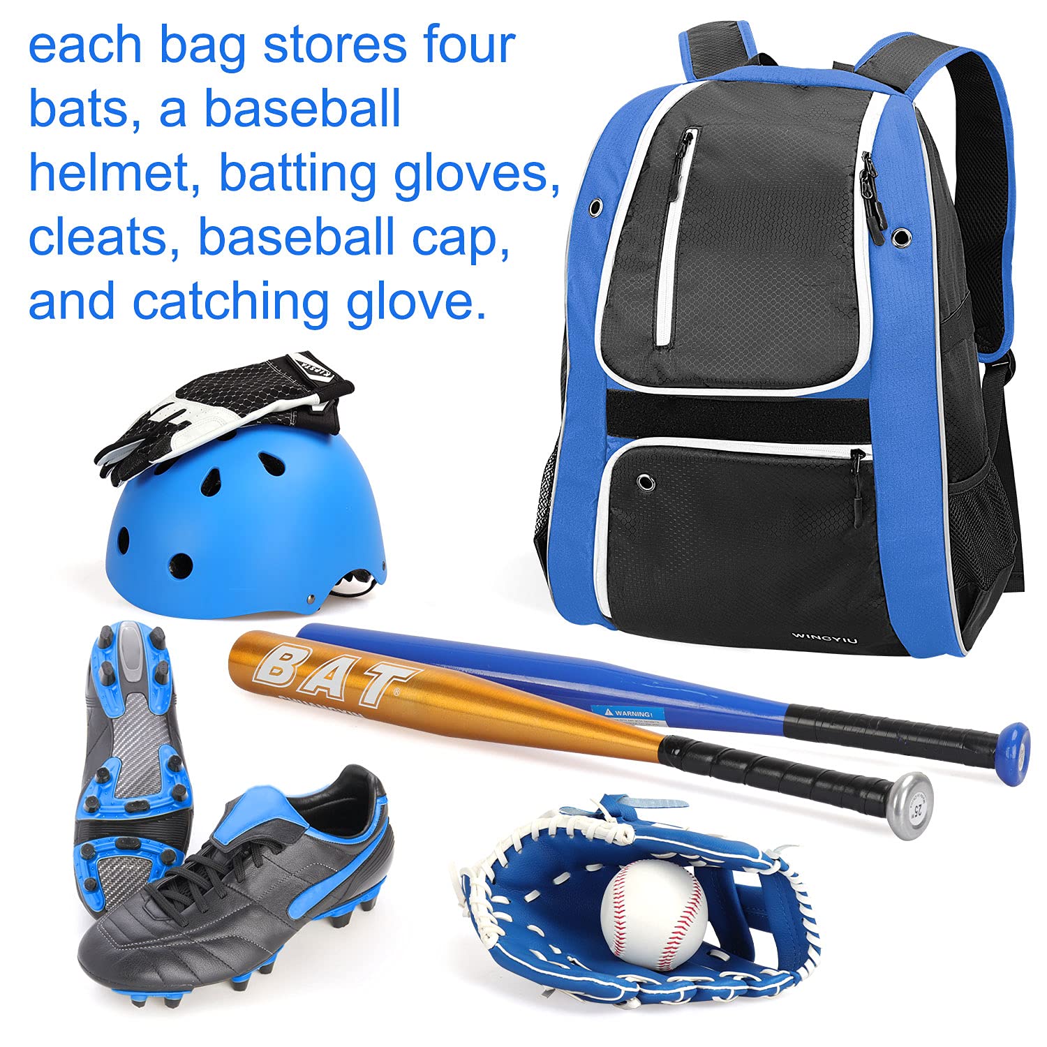 Mua DOVODA Baseball Backpack, Softball Bat Bag with Shoe Compartment, T ...