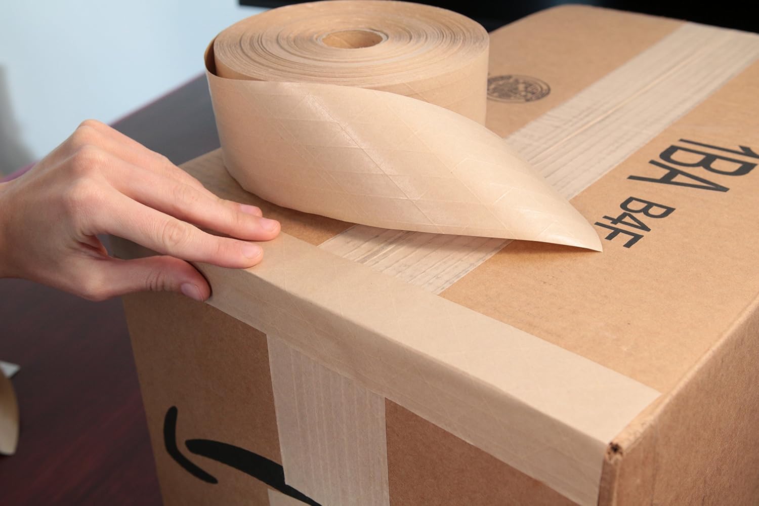 Reinforced Packing Tape Gummed Kraft Paper Backing Tape 2 75 Inches X