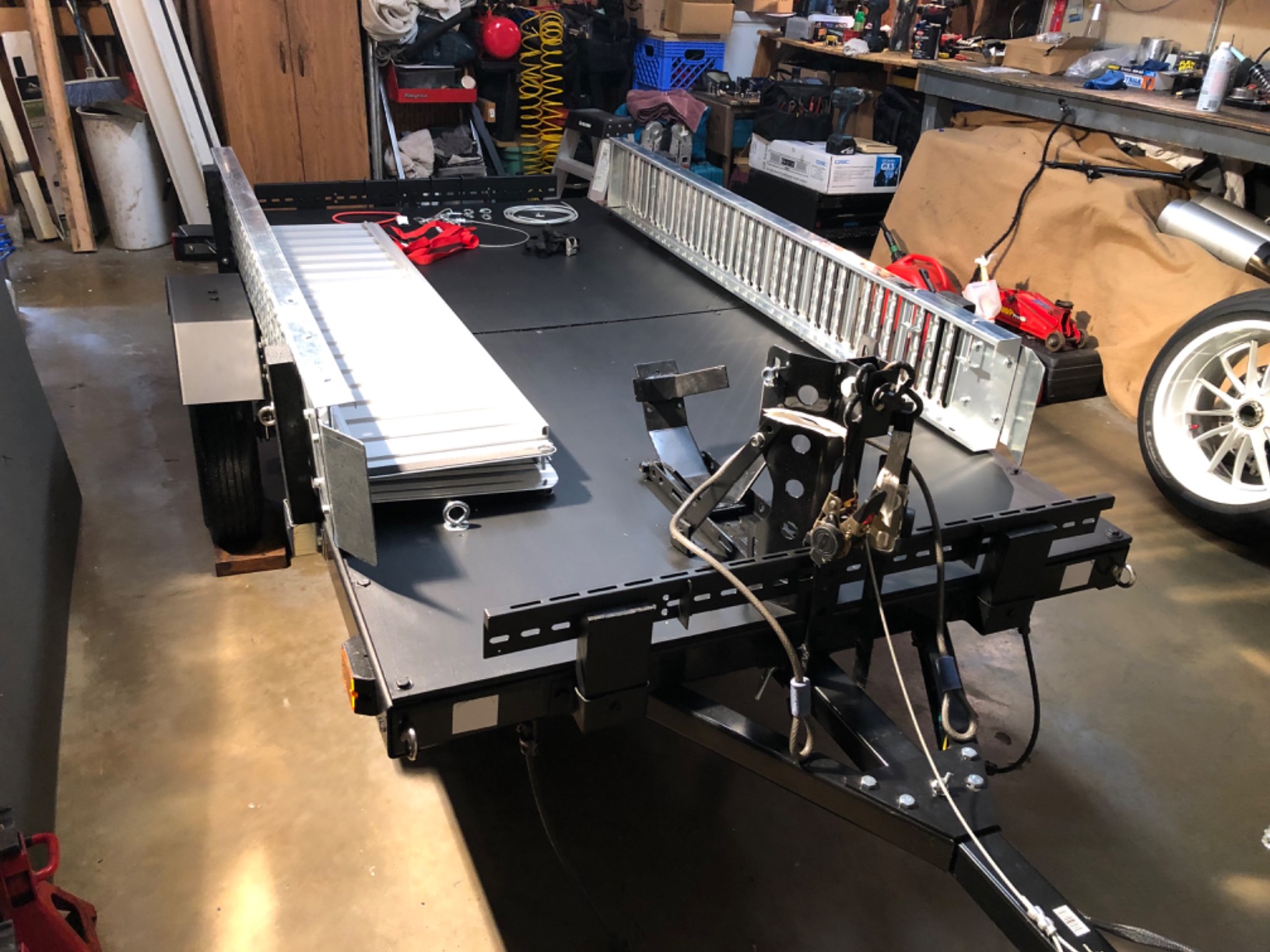 $70/mo - Finance Ironton 4ft. x 8ft. Steel Folding Utility Trailer Kit ...