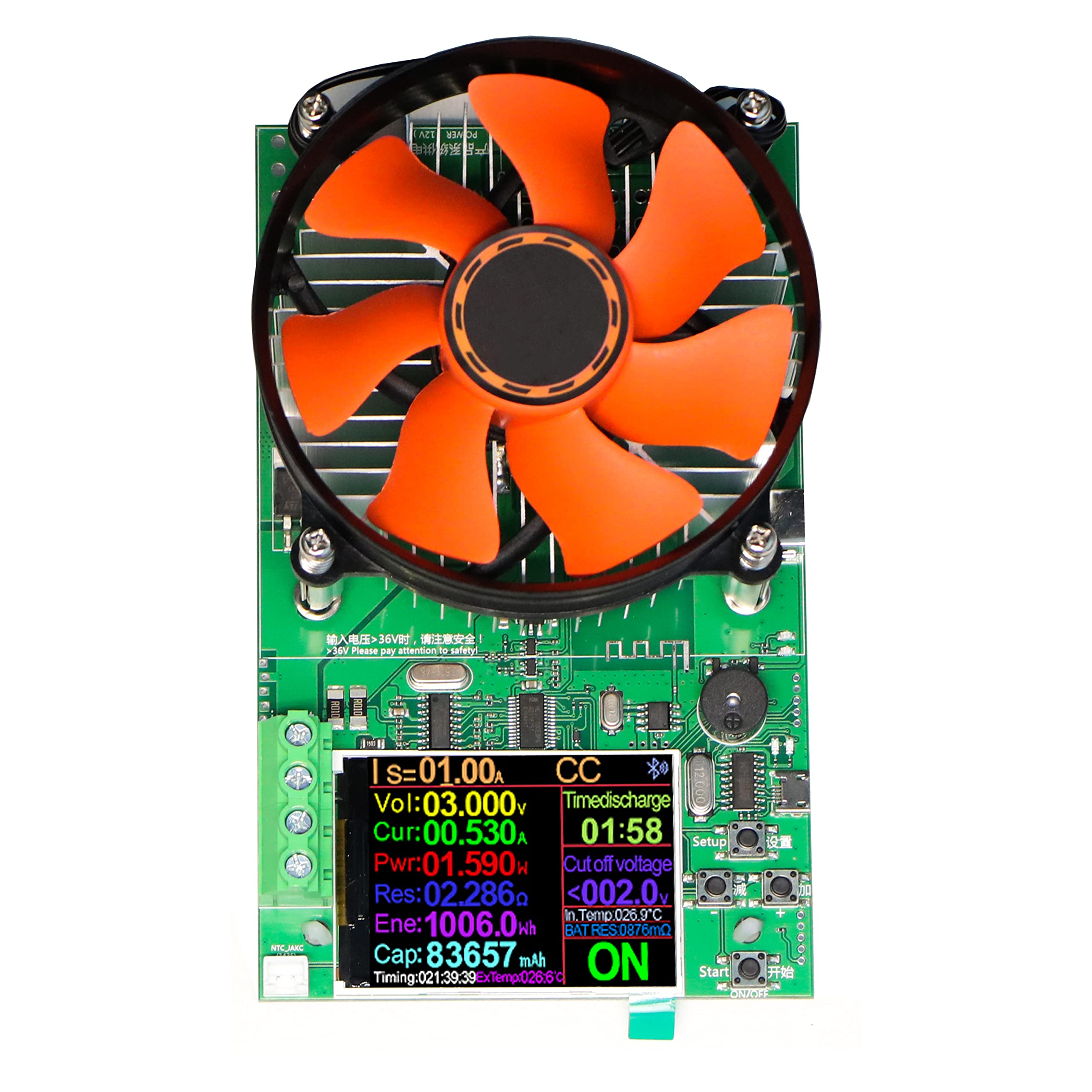 Mua Battery Capacity Tester 150W DC Electronic Load Tester USB Load ...