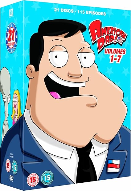 American Dad! Volume 1-7 [DVD]: Amazon.co.uk: Seth MacFarlane, Wendy ...