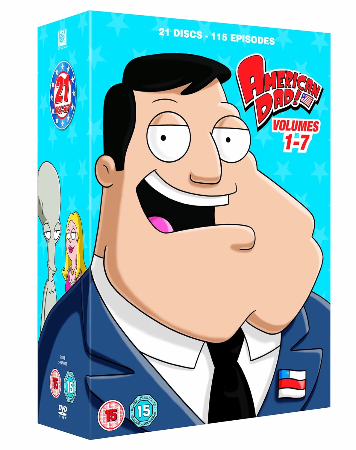 American Dad! Volume 1-7 [DVD] [Import anglais]: Amazon.ca: DVD