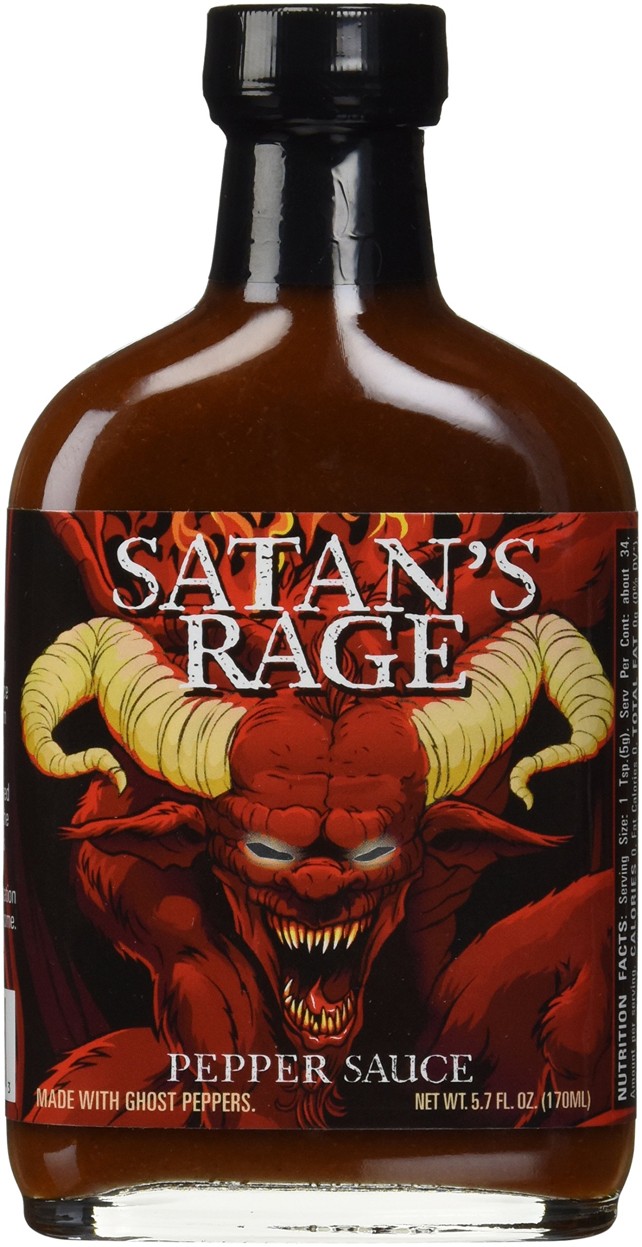 Amazon.com : Satan's Ghost Hot Sauce : Grocery & Gourmet Food
