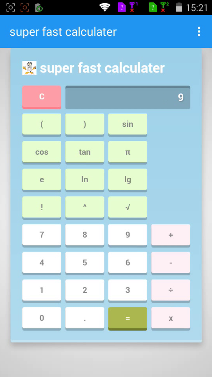 super fast calculator:Amazon.co.jp:Appstore for Android