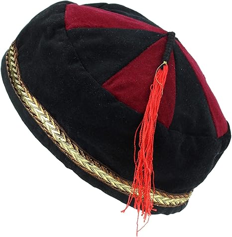 Siesta Nepalese Velvet Smoking Hat: Amazon.co.uk: Clothing