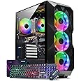 Amazon.com: AQVIN AQB70 RGB Gaming PC - intel Core i7 processor Upto 4 ...