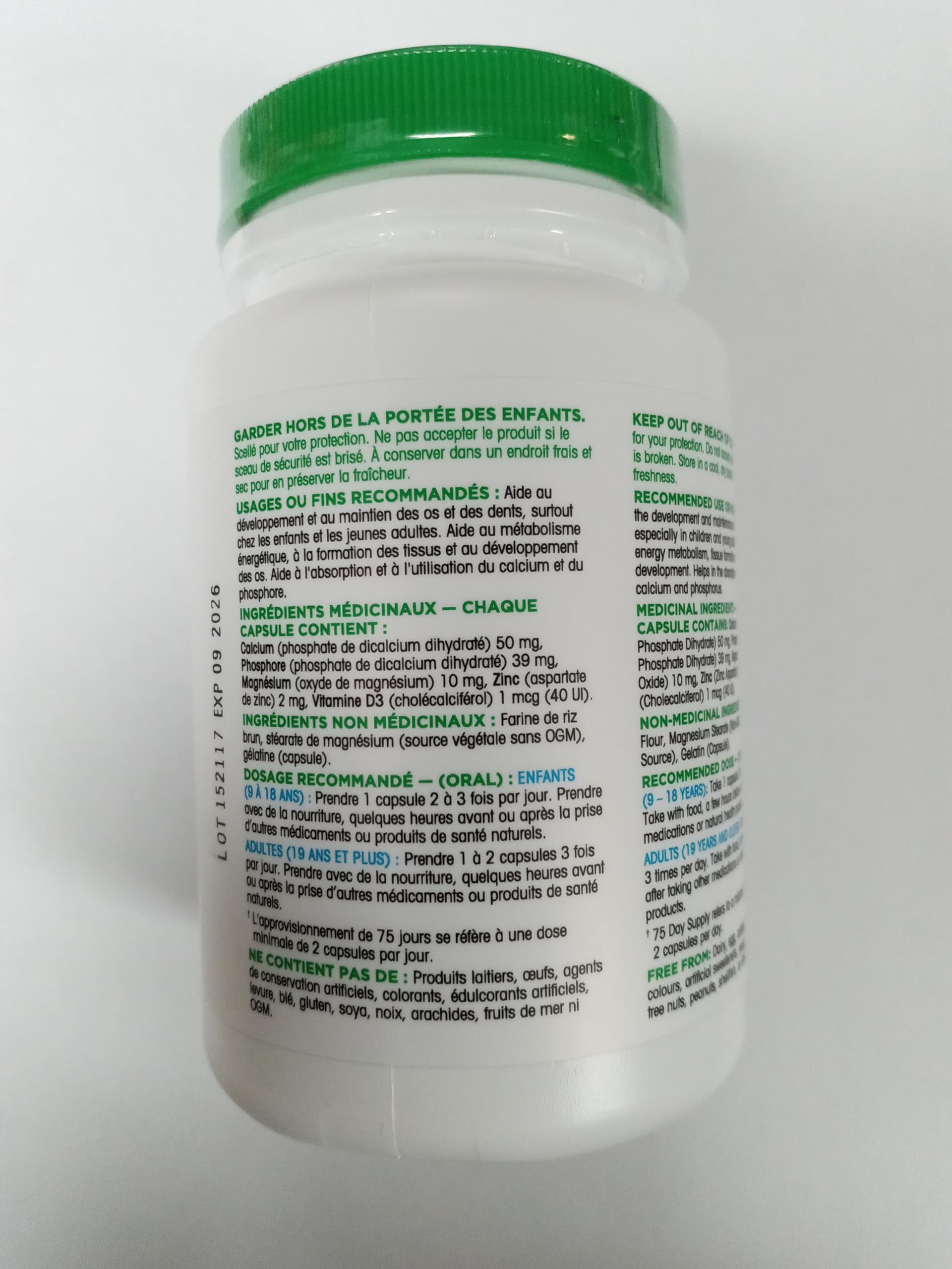 Mua grow plus 150caps,bone and teeth development trên Amazon Mỹ chính ...