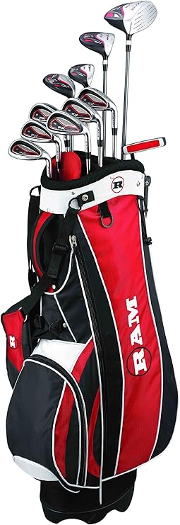 Ram FX Max Men's Package Set - (Black/Red, Right Hand, Graphite ...