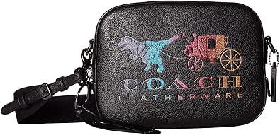 COACH Rexy and Carriage Camera Bag Black/Gunmetal One Size: Handbags ...