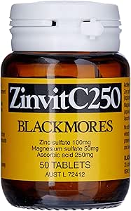 Blackmores Zinvit C 250 (50 Tablets): Amazon.com.au: Health & Personal Care