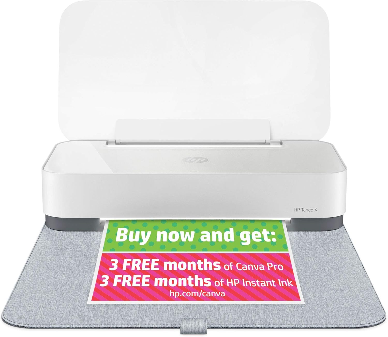 HP Tango X Smart Wireless Printer with Indigo Linen Cover – Mobile ...