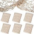 Amazon.com: Shappy 6 Pack Natural Fish Net Decorative Cotton Fishnet ...