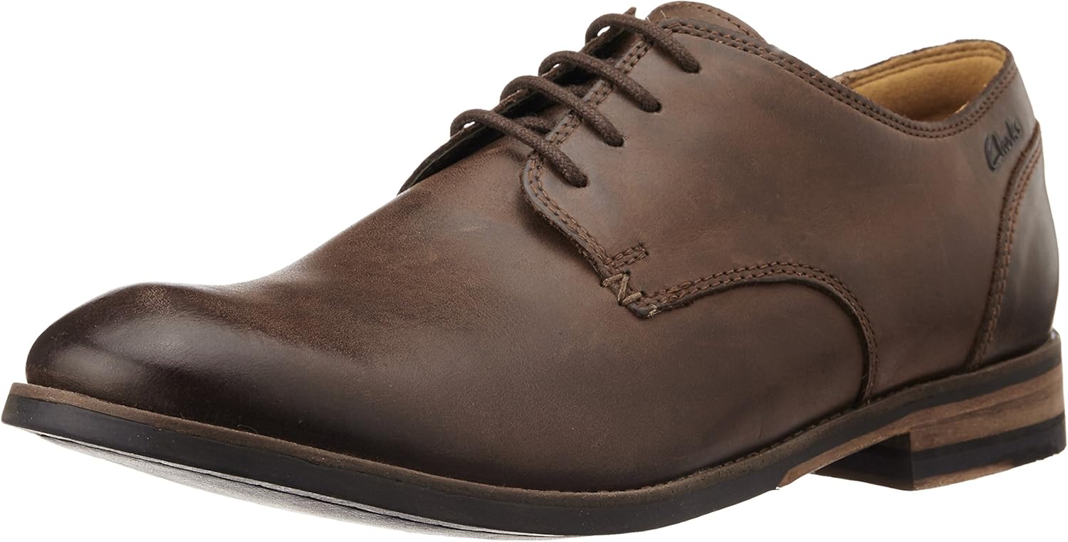 Clarks Exton Walk, Herren Classics, Braun (Dark Brown Lea), 41 EU ...