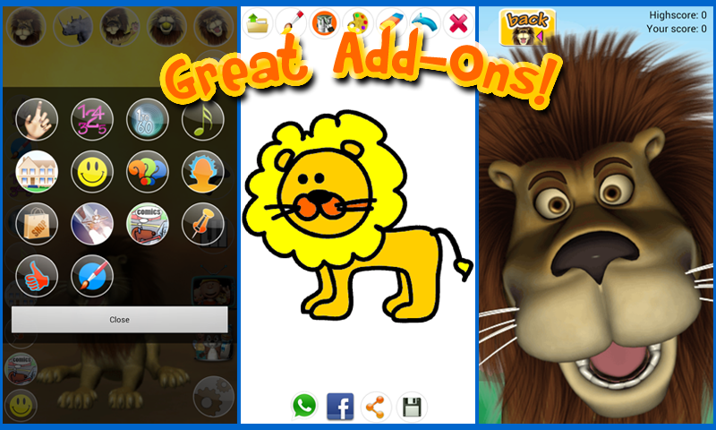 Talking Luis Lion (Free):Amazon.com:Appstore for Android