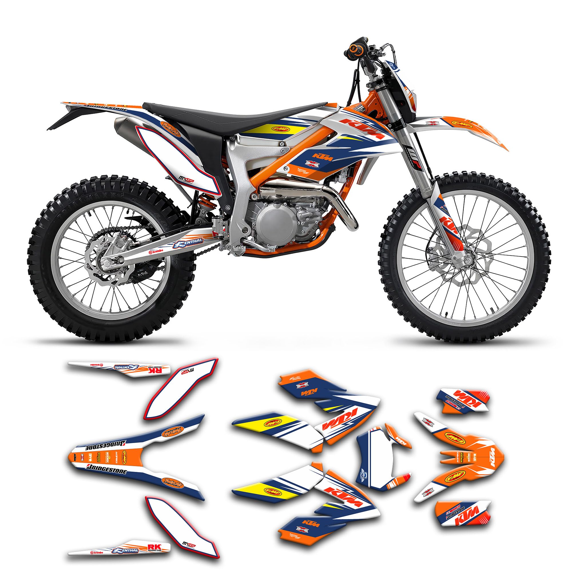 Mua KUNGFU GRAPHICS Fits KTM KTM Freeride 250 350 2012 2013 2014 2015 ...