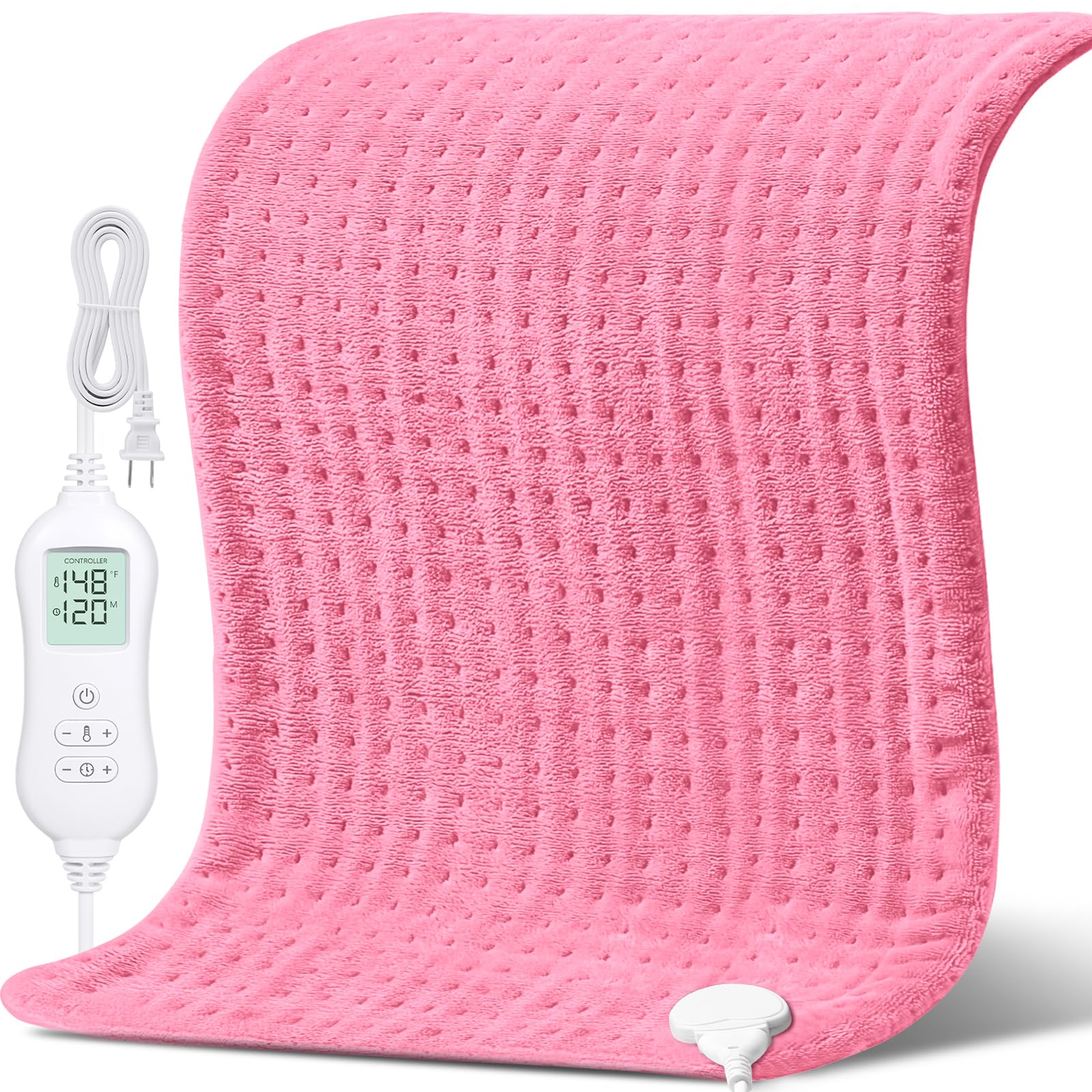 NOWWISH Heating Pad for Back Pain & Cramps Relief, XXL Extra Large ...