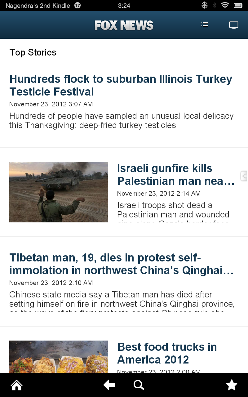 Fox News: Amazon.ca: Appstore for Android