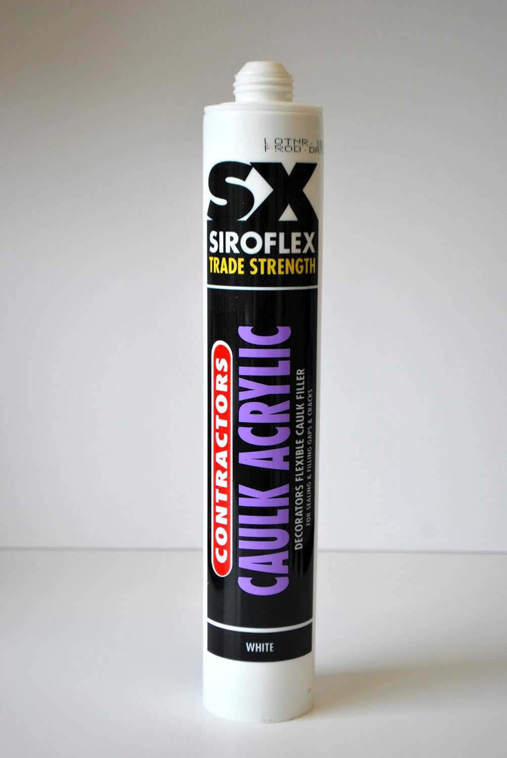 Siroflex Trade Strength Decorators Caulk Acrylic 380ml (White): Amazon ...