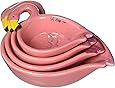 Amazon.com: Home Essentials 4 Pc Flamingo Measuring Spoon Set: Kitchen ...