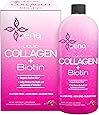 Amazon.com: Zena Liquid Collagen + Biotin, 2500mg of Bioactive Collagen ...