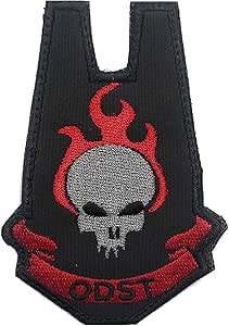 Amazon.com: Halo ODST Patch (Black)
