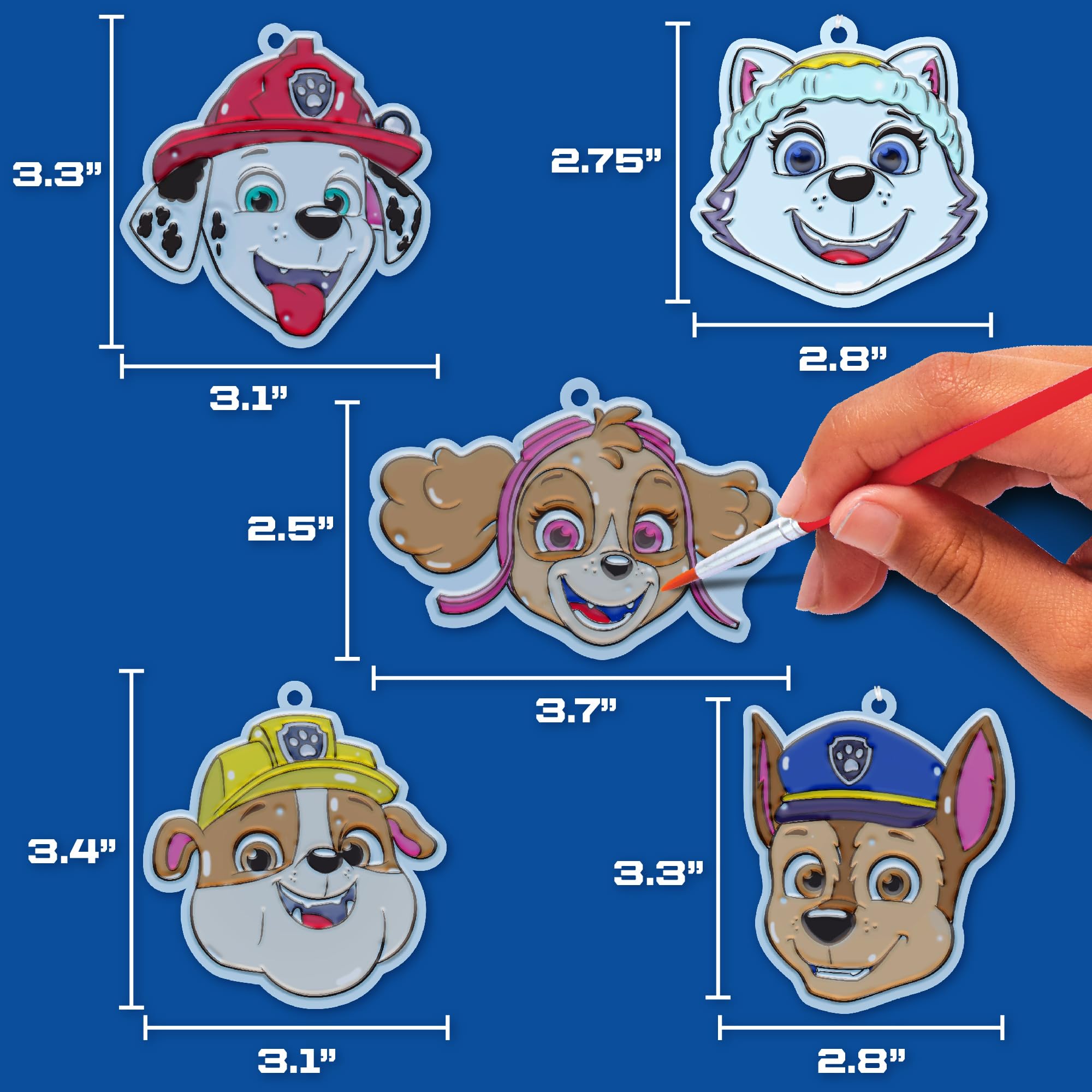 Mua Paw Patrol Window Art, Makes 5 Paw Patrol Suncatchers of Rubble ...