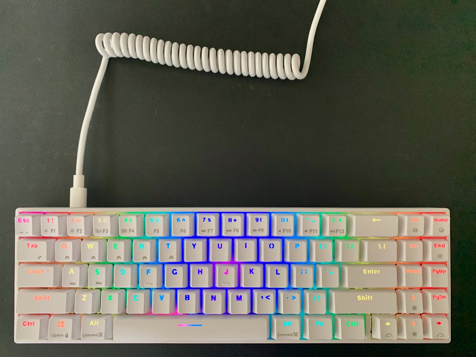 $6/mo - Finance Asceny Coiled & Double-Sleeved Mechanical Keyboard ...
