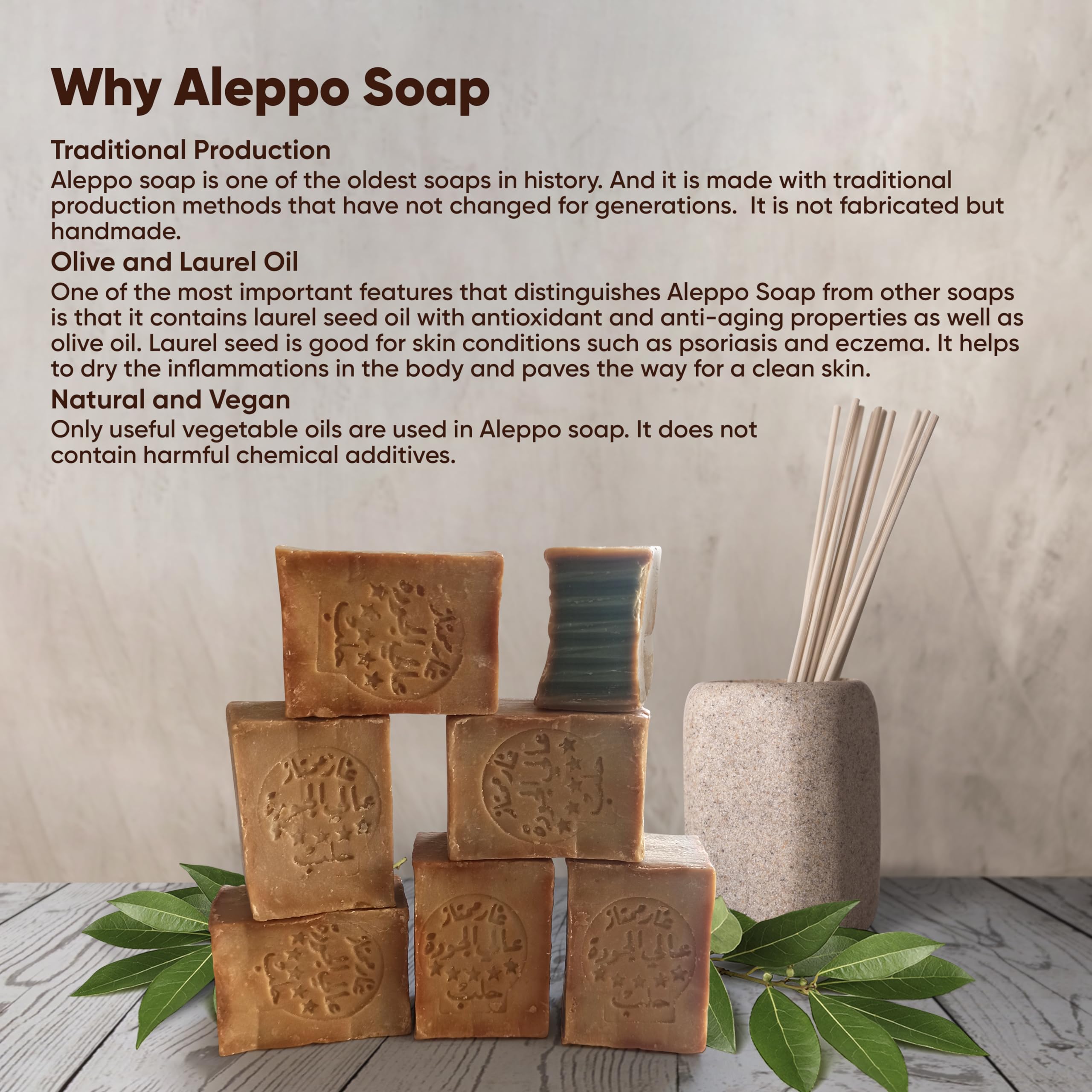 Mua JUSIZA - Aleppo Soap - 7 oz -%20 Laurel Oil,%80 Olive Oil ...
