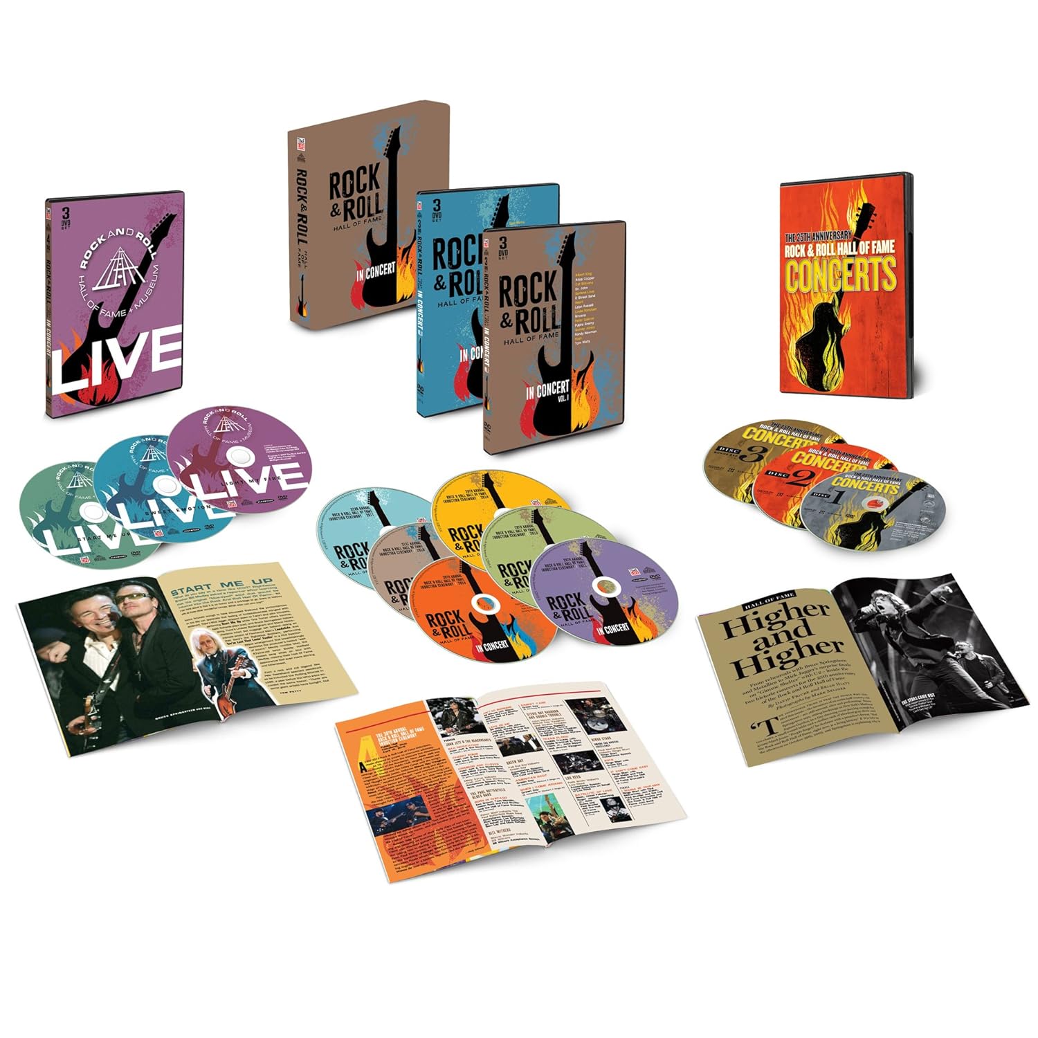 Amazon.com: Time Life Rock & Roll Hall of Fame: In Concert: Movies & TV