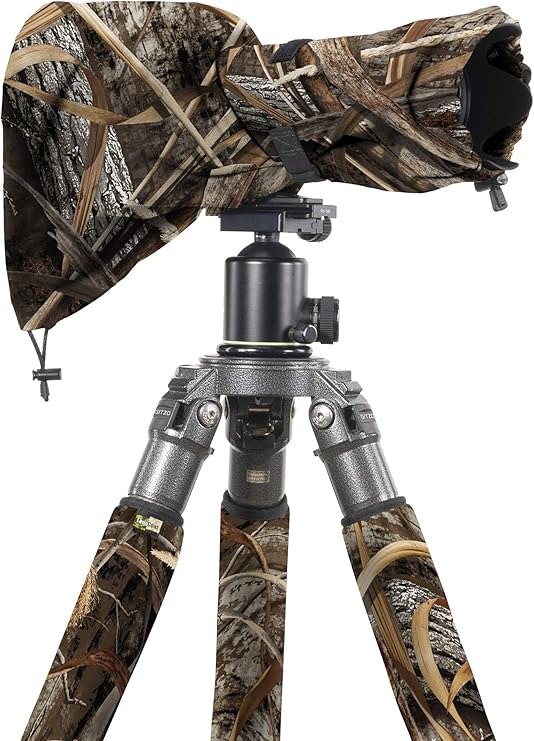 Amazon.com : LensCoat Camouflage Camera Lens Rain Water Cover Sleeve ...
