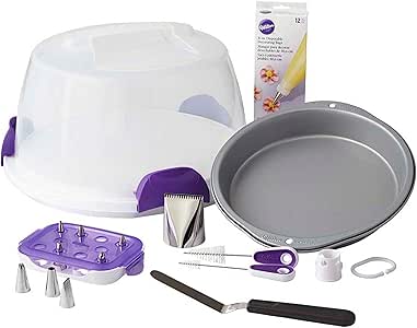 Amazon.com: Wilton Cake Baking and Decorating Supplies - Carry and ...